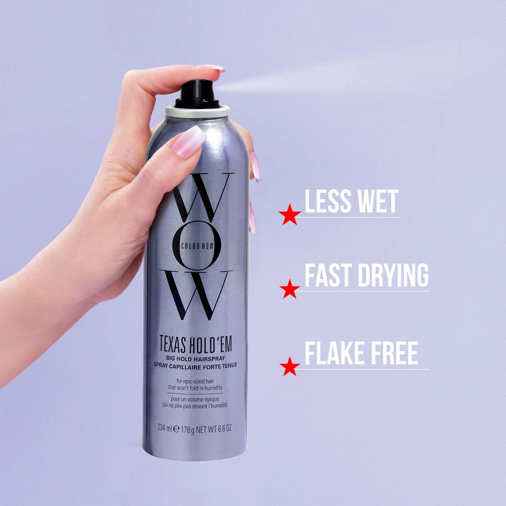 Why Color Wow’s Texas Hold Em’ Is The Only Strong Hold Hairspray You’ll ...